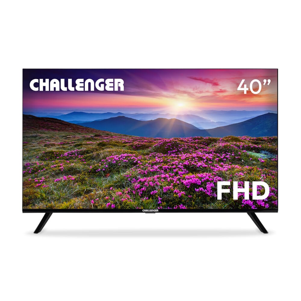 Televisor Challenger 40" Pulgadas 40TG81 LED FHD BT Smart TV Google TV ...